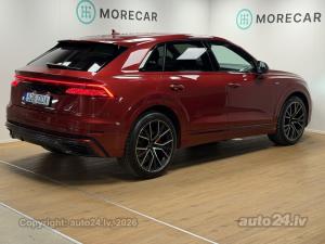 Red Audi Q8 2023 in Tallinn, with an engine capacity of 3.00 L and mileage of 88 thousand km for 64990 €, photo 3 on AUTOMOTO.COM.LV