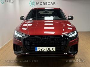 Red Audi Q8 2023 in Tallinn, with an engine capacity of 3.00 L and mileage of 88 thousand km for 64990 €, photo 6 on AUTOMOTO.COM.LV