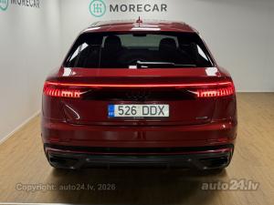 Red Audi Q8 2023 in Tallinn, with an engine capacity of 3.00 L and mileage of 88 thousand km for 64990 €, photo 7 on AUTOMOTO.COM.LV
