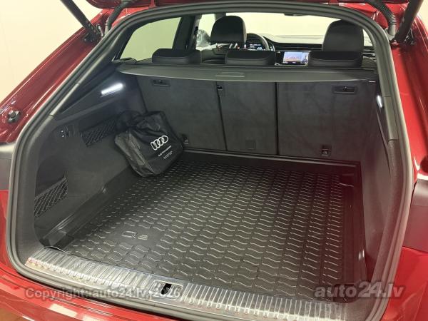 Red Audi Q8 2023 in Tallinn, with an engine capacity of 3.00 L and mileage of 88 thousand km for 64990 €, photo 9 on AUTOMOTO.COM.LV
