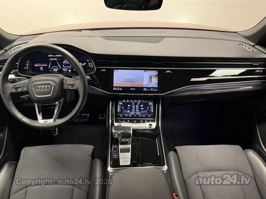 Red Audi Q8 2023 in Tallinn, with an engine capacity of 3.00 L and mileage of 88 thousand km for 64990 €, photo 12 on AUTOMOTO.COM.LV