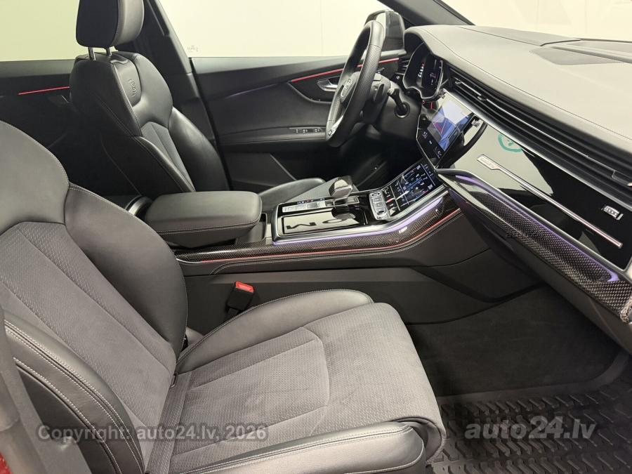 Red Audi Q8 2023 in Tallinn, with an engine capacity of 3.00 L and mileage of 88 thousand km for 64990 €, photo 16 on AUTOMOTO.COM.LV