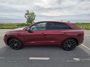 Sarkans Audi Q8 2023 Tallina, ar dzinēja tilpumu 3.00 L un nobraukumu 88 tūkst. km par 64900 €, foto 8 vietnē AUTOMOTO.COM.LV