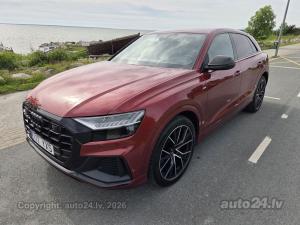 Sarkans Audi Q8 2023 Tallina, ar dzinēja tilpumu 3.00 L un nobraukumu 88 tūkst. km par 64900 €, foto 9 vietnē AUTOMOTO.COM.LV