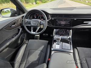 Sarkans Audi Q8 2023 Tallina, ar dzinēja tilpumu 3.00 L un nobraukumu 88 tūkst. km par 64900 €, foto 16 vietnē AUTOMOTO.COM.LV