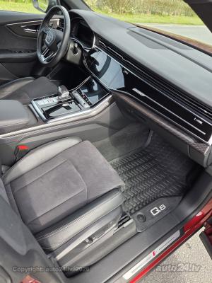 Sarkans Audi Q8 2023 Tallina, ar dzinēja tilpumu 3.00 L un nobraukumu 88 tūkst. km par 64900 €, foto 18 vietnē AUTOMOTO.COM.LV