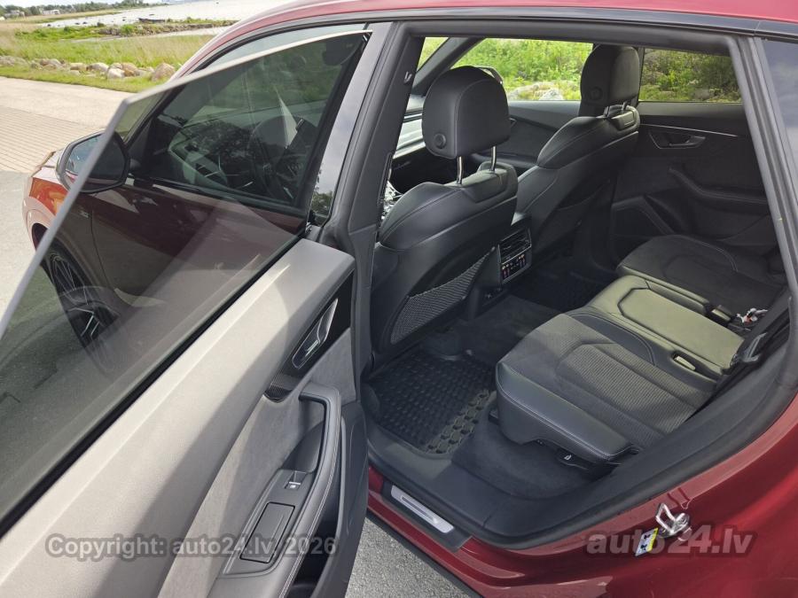 Sarkans Audi Q8 2023 Tallina, ar dzinēja tilpumu 3.00 L un nobraukumu 88 tūkst. km par 64900 €, foto 20 vietnē AUTOMOTO.COM.LV
