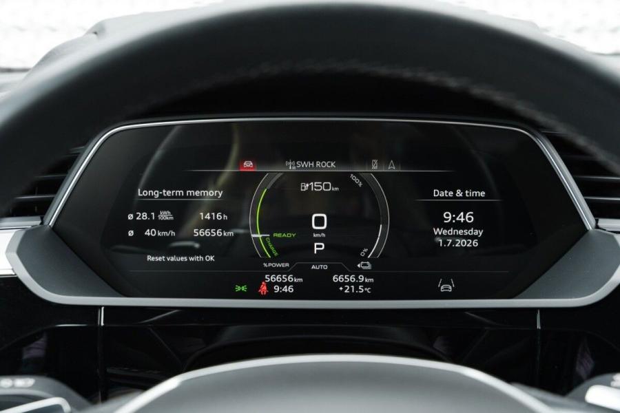 Pelēks Audi Q8 Sportback e-tron 2023 Mārupe, ar dzinēja tilpumu 0.00 L un nobraukumu 57 tūkst. km par 51900 €, foto 17 vietnē AUTOMOTO.COM.LV