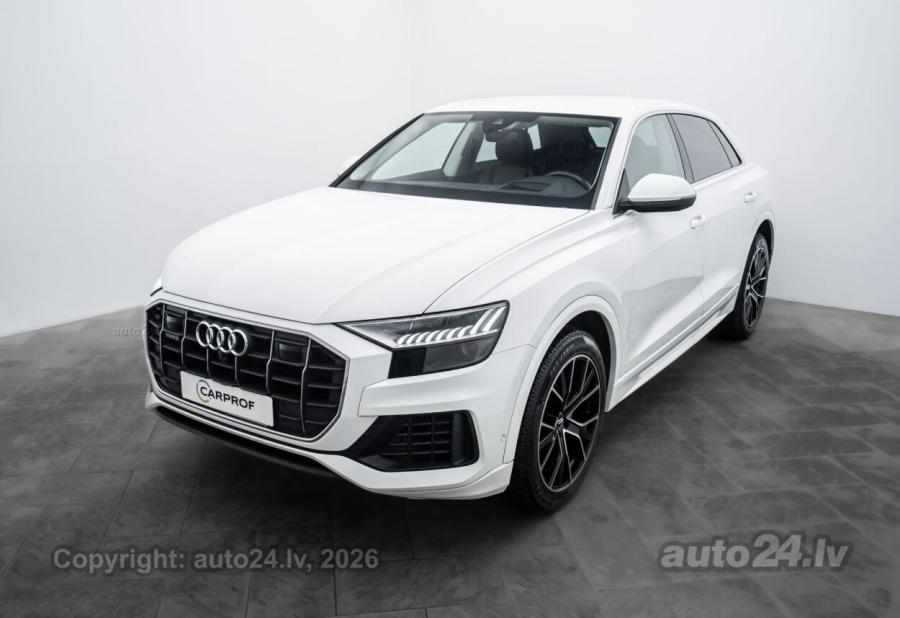Balts Audi Q8 2018 Tallina, ar dzinēja tilpumu 3.00 L un nobraukumu 212 tūkst. km par 35999 €, foto 1 vietnē AUTOMOTO.COM.LV