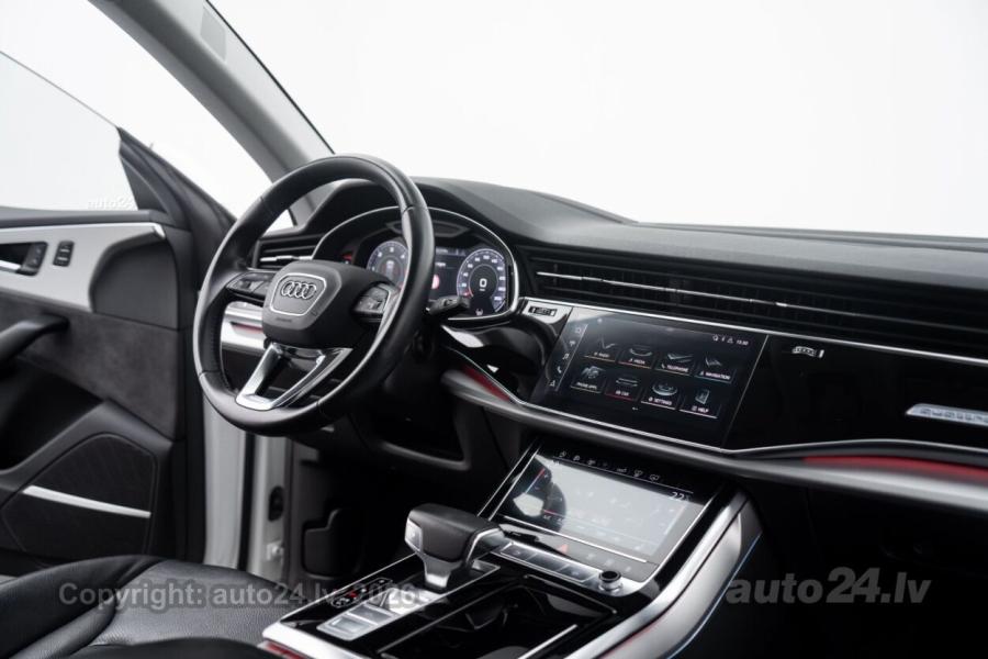 Balts Audi Q8 2018 Tallina, ar dzinēja tilpumu 3.00 L un nobraukumu 212 tūkst. km par 35999 €, foto 11 vietnē AUTOMOTO.COM.LV