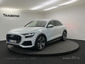 Balts Audi Q8 2018 Pērnava, ar dzinēja tilpumu 3.00 L un nobraukumu 122 tūkst. km par 44900 €, foto  vietnē AUTOMOTO.COM.LV