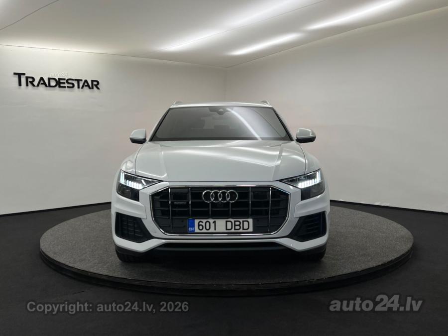 Balts Audi Q8 2018 Pērnava, ar dzinēja tilpumu 3.00 L un nobraukumu 122 tūkst. km par 44900 €, foto 3 vietnē AUTOMOTO.COM.LV