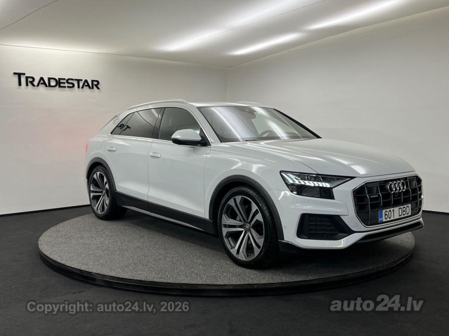 Balts Audi Q8 2018 Pērnava, ar dzinēja tilpumu 3.00 L un nobraukumu 122 tūkst. km par 44900 €, foto 4 vietnē AUTOMOTO.COM.LV