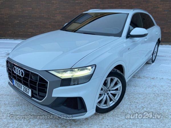 Balts Audi Q8 2019 Tartu, ar dzinēja tilpumu 3.00 L un nobraukumu 169 tūkst. km par 43900 €, foto 7 vietnē AUTOMOTO.COM.LV