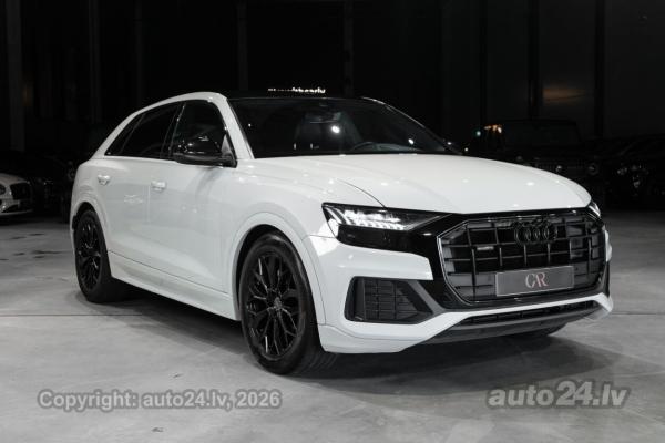 Balts Audi Q8 2019 Rīga, ar dzinēja tilpumu 3.00 L un nobraukumu 124 tūkst. km par 46600 €, foto 3 vietnē AUTOMOTO.COM.LV