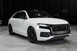 Balts Audi Q8 2019 Rīga, ar dzinēja tilpumu 3.00 L un nobraukumu 124 tūkst. km par 46600 €, foto 4 vietnē AUTOMOTO.COM.LV