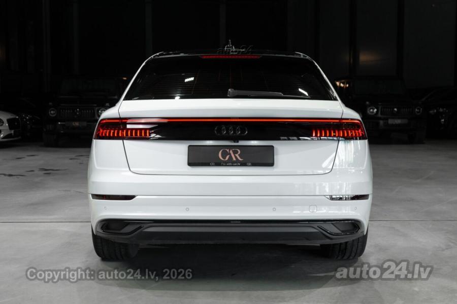 Balts Audi Q8 2019 Rīga, ar dzinēja tilpumu 3.00 L un nobraukumu 124 tūkst. km par 46600 €, foto 6 vietnē AUTOMOTO.COM.LV