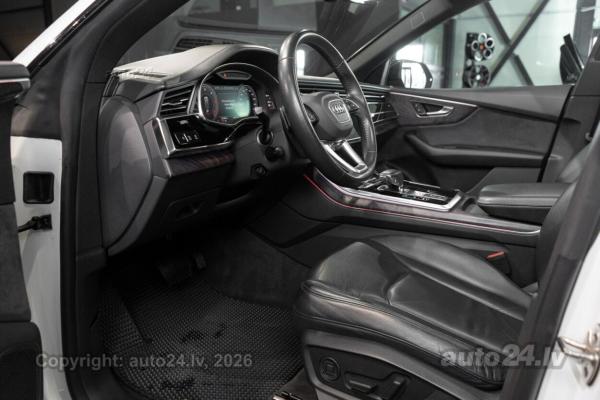 Balts Audi Q8 2019 Rīga, ar dzinēja tilpumu 3.00 L un nobraukumu 124 tūkst. km par 46600 €, foto 8 vietnē AUTOMOTO.COM.LV