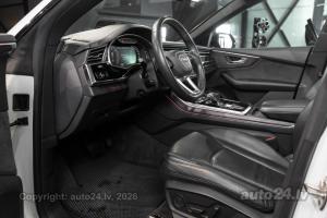 Balts Audi Q8 2019 Rīga, ar dzinēja tilpumu 3.00 L un nobraukumu 124 tūkst. km par 46600 €, foto 9 vietnē AUTOMOTO.COM.LV