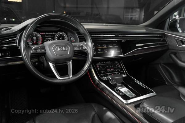 Balts Audi Q8 2019 Rīga, ar dzinēja tilpumu 3.00 L un nobraukumu 124 tūkst. km par 46600 €, foto 9 vietnē AUTOMOTO.COM.LV