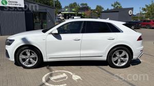 Balts Audi Q8 2019 Rīga, ar dzinēja tilpumu 3.00 L un nobraukumu 158 tūkst. km par 44500 €, foto 8 vietnē AUTOMOTO.COM.LV