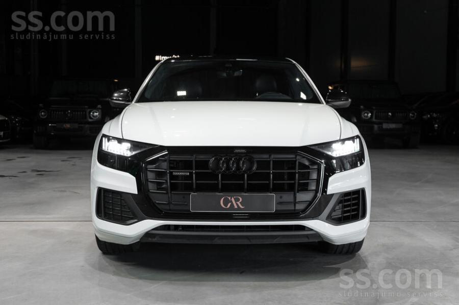 Balts Audi Q8 2019 Rīga, ar dzinēja tilpumu 3.00 L un nobraukumu 124 tūkst. km par 40900 €, foto 3 vietnē AUTOMOTO.COM.LV