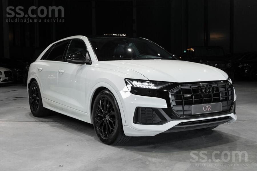 Balts Audi Q8 2019 Rīga, ar dzinēja tilpumu 3.00 L un nobraukumu 124 tūkst. km par 40900 €, foto 4 vietnē AUTOMOTO.COM.LV