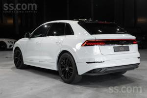 Balts Audi Q8 2019 Rīga, ar dzinēja tilpumu 3.00 L un nobraukumu 124 tūkst. km par 40900 €, foto 5 vietnē AUTOMOTO.COM.LV