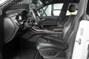 Balts Audi Q8 2019 Rīga, ar dzinēja tilpumu 3.00 L un nobraukumu 124 tūkst. km par 40900 €, foto 9 vietnē AUTOMOTO.COM.LV