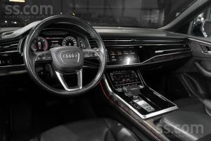 Balts Audi Q8 2019 Rīga, ar dzinēja tilpumu 3.00 L un nobraukumu 124 tūkst. km par 40900 €, foto 11 vietnē AUTOMOTO.COM.LV
