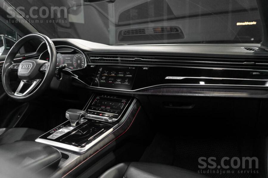 Balts Audi Q8 2019 Rīga, ar dzinēja tilpumu 3.00 L un nobraukumu 124 tūkst. km par 40900 €, foto 13 vietnē AUTOMOTO.COM.LV