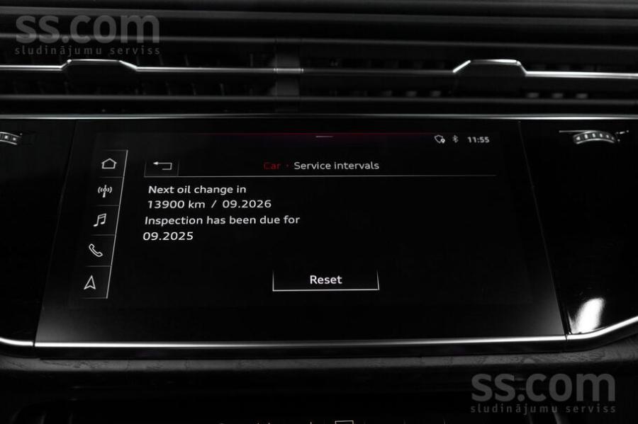 Balts Audi Q8 2019 Rīga, ar dzinēja tilpumu 3.00 L un nobraukumu 124 tūkst. km par 40900 €, foto 31 vietnē AUTOMOTO.COM.LV