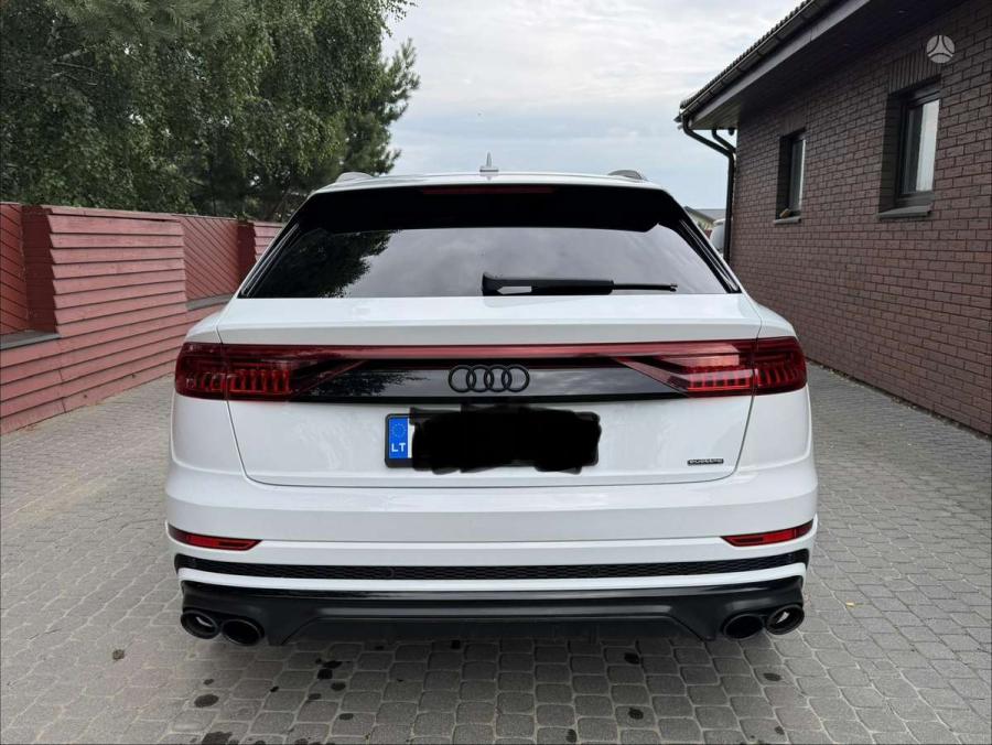 Balts Audi Q8 2019 Klaipėda, ar dzinēja tilpumu 3.00 L un nobraukumu 102 tūkst. km par 39950 €, foto 6 vietnē AUTOMOTO.COM.LV