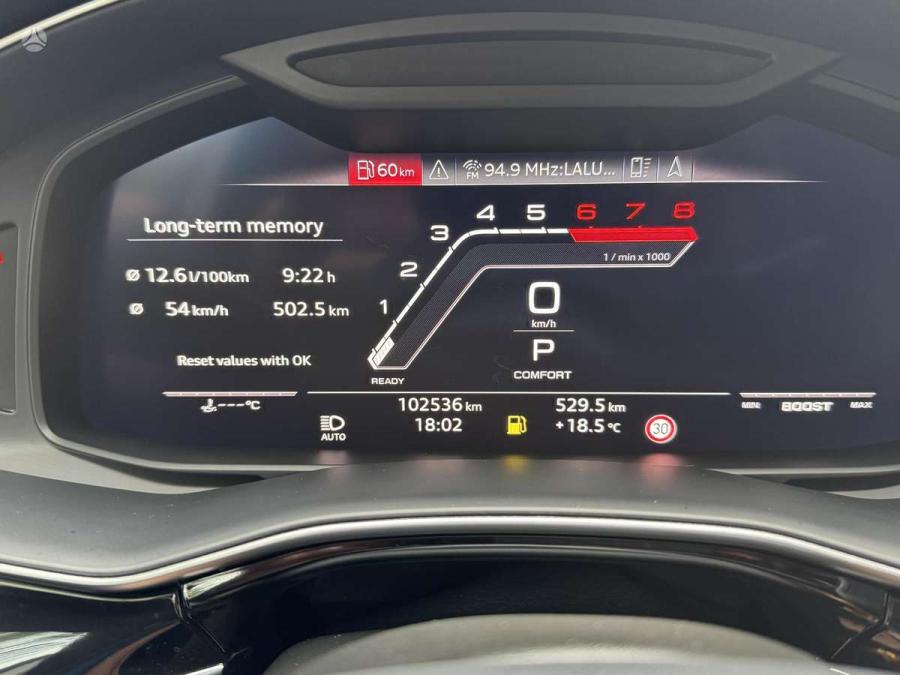 Balts Audi Q8 2019 Klaipėda, ar dzinēja tilpumu 3.00 L un nobraukumu 102 tūkst. km par 39950 €, foto 13 vietnē AUTOMOTO.COM.LV
