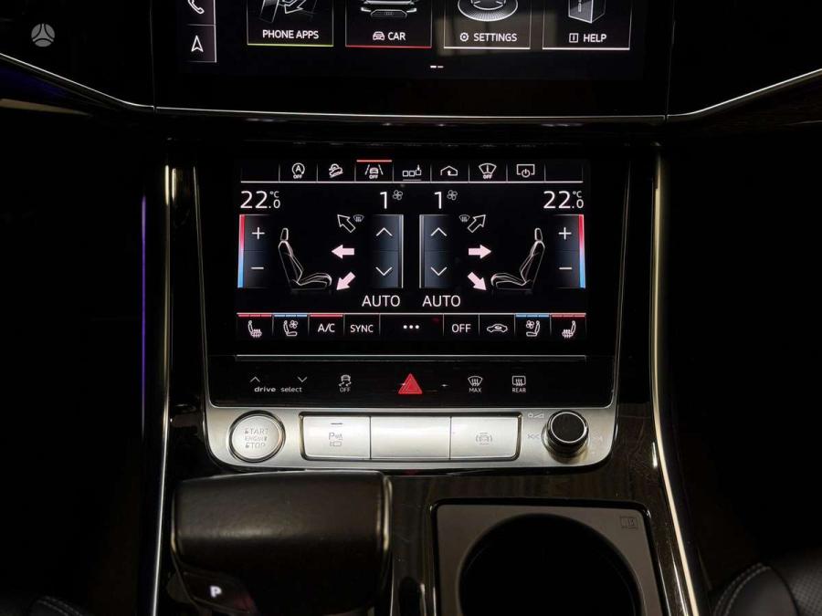 Balts Audi Q8 2019 Viļņa, ar dzinēja tilpumu 3.00 L un nobraukumu 138 tūkst. km par 36990 €, foto 25 vietnē AUTOMOTO.COM.LV