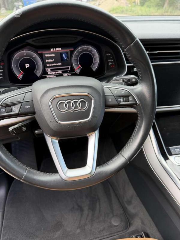 Balts Audi Q8 2019 Šauļi, ar dzinēja tilpumu 3.00 L un nobraukumu 300 tūkst. km par 25900 €, foto 11 vietnē AUTOMOTO.COM.LV