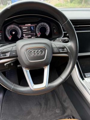 Balts Audi Q8 2019 Šauļi, ar dzinēja tilpumu 3.00 L un nobraukumu 300 tūkst. km par 25900 €, foto 11 vietnē AUTOMOTO.COM.LV