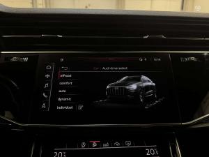 White Audi Q8 2019 in Vilnius, with an engine capacity of 3.00 L and mileage of 203 thousand km for 35999 €, photo 25 on AUTOMOTO.COM.LV