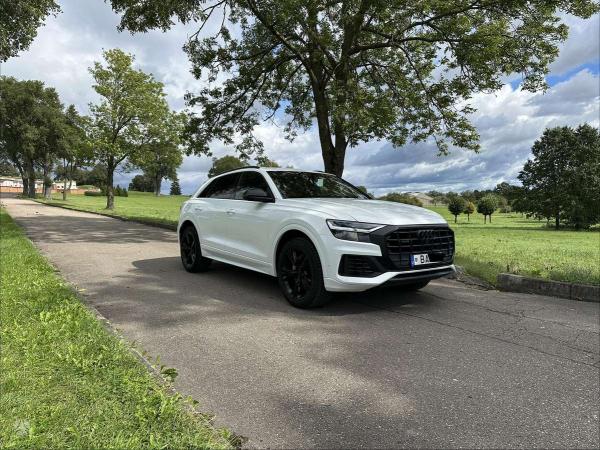 Balts Audi Q8 2019 Kauņa, ar dzinēja tilpumu 3.00 L un nobraukumu 170 tūkst. km par 37000 €, foto 3 vietnē AUTOMOTO.COM.LV