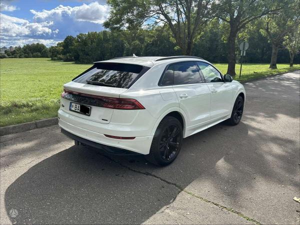 Balts Audi Q8 2019 Kauņa, ar dzinēja tilpumu 3.00 L un nobraukumu 170 tūkst. km par 37000 €, foto 8 vietnē AUTOMOTO.COM.LV