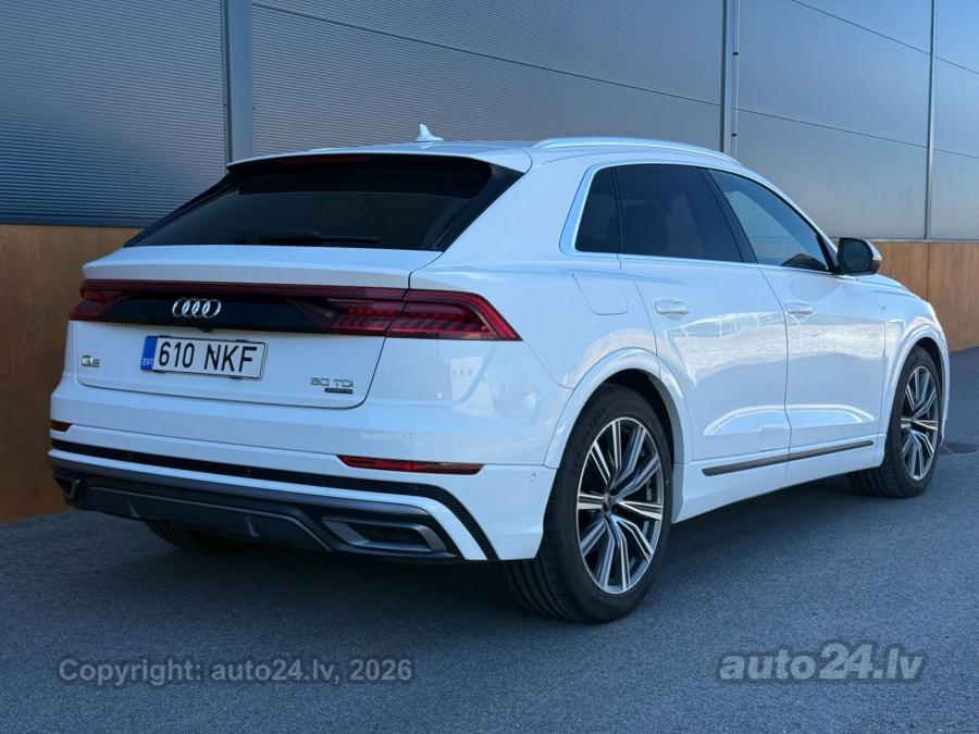 Белый Ауди Q8 2020 в Таллин, объемом двигателя 3.00 л и пробегом 83 тыс. км за 52900 €, фото 3 на AUTOMOTO.COM.LV