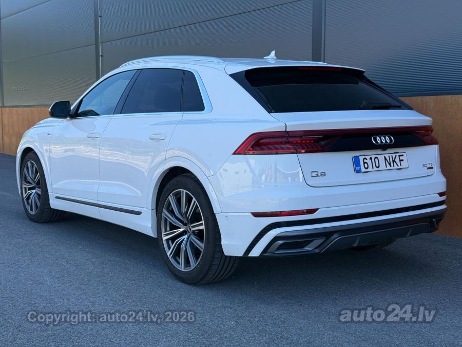 Белый Ауди Q8 2020 в Таллин, объемом двигателя 3.00 л и пробегом 83 тыс. км за 52900 €, фото 5 на AUTOMOTO.COM.LV