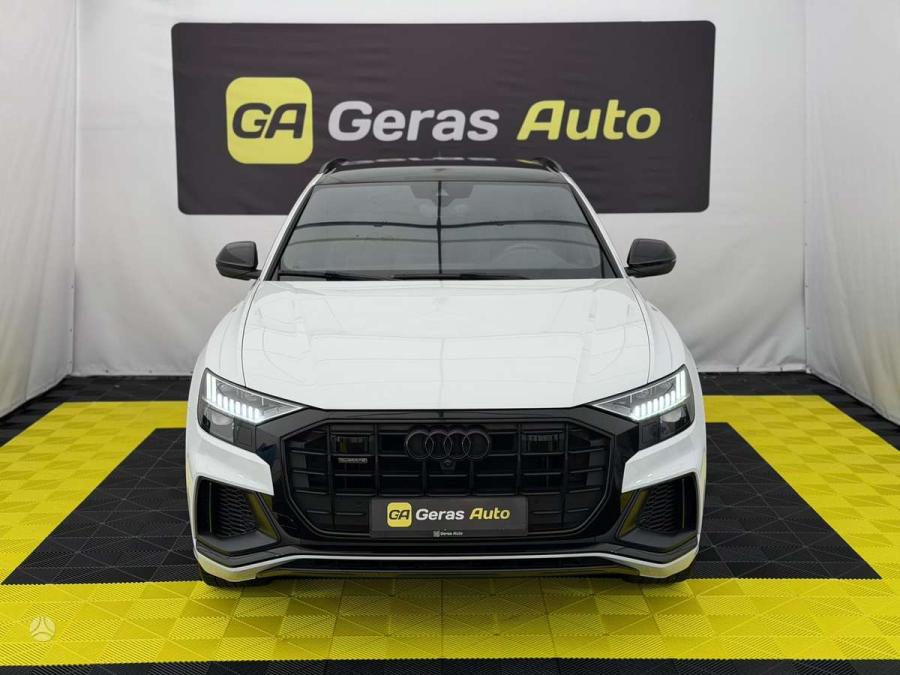 Белый Ауди Q8 2020 в Вильнюс, объемом двигателя 3.00 л и пробегом 161 тыс. км за 44000 €, фото 8 на AUTOMOTO.COM.LV