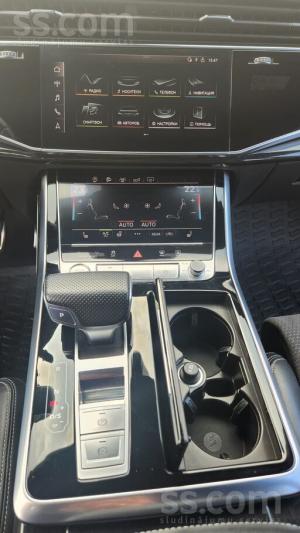 White Audi Q8 2020 in Riga, with an engine capacity of 3.00 L and mileage of 182 thousand km for 47500 €, photo 6 on AUTOMOTO.COM.LV