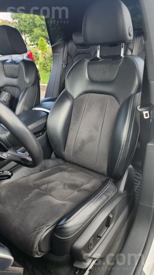 Balts Audi Q8 2020 Rīga, ar dzinēja tilpumu 3.00 L un nobraukumu 182 tūkst. km par 47500 €, foto 5 vietnē AUTOMOTO.COM.LV
