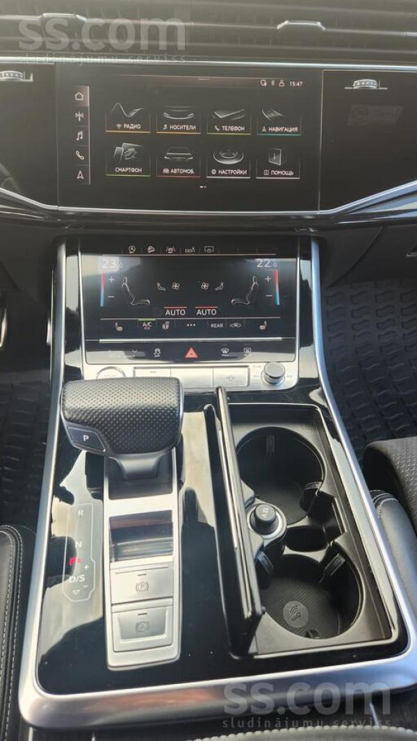Balts Audi Q8 2020 Rīga, ar dzinēja tilpumu 3.00 L un nobraukumu 182 tūkst. km par 47500 €, foto 6 vietnē AUTOMOTO.COM.LV