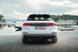 Balts Audi Q8 2021 Kauņa, ar dzinēja tilpumu 3.00 L un nobraukumu 102 tūkst. km par 49300 €, foto 5 vietnē AUTOMOTO.COM.LV