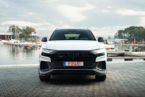 Balts Audi Q8 2021 Kauņa, ar dzinēja tilpumu 3.00 L un nobraukumu 102 tūkst. km par 49300 €, foto 6 vietnē AUTOMOTO.COM.LV