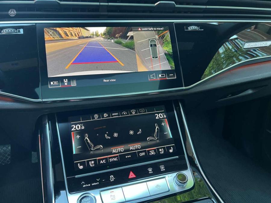 Balts Audi Q8 2021 Kauņa, ar dzinēja tilpumu 3.00 L un nobraukumu 60 tūkst. km par 47999 €, foto 27 vietnē AUTOMOTO.COM.LV