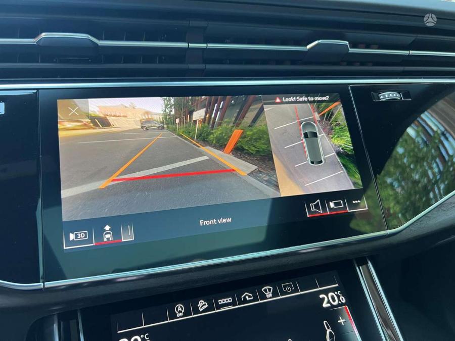 Balts Audi Q8 2021 Kauņa, ar dzinēja tilpumu 3.00 L un nobraukumu 60 tūkst. km par 47999 €, foto 29 vietnē AUTOMOTO.COM.LV